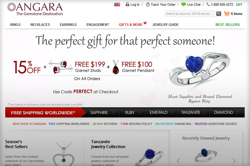 How to Run a Proper Online Jewelry Store: Learn From Angara.com