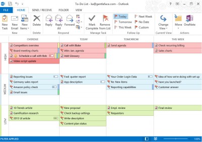 Be More Proactive in Outlook with Visual Productivity by TaskCracker